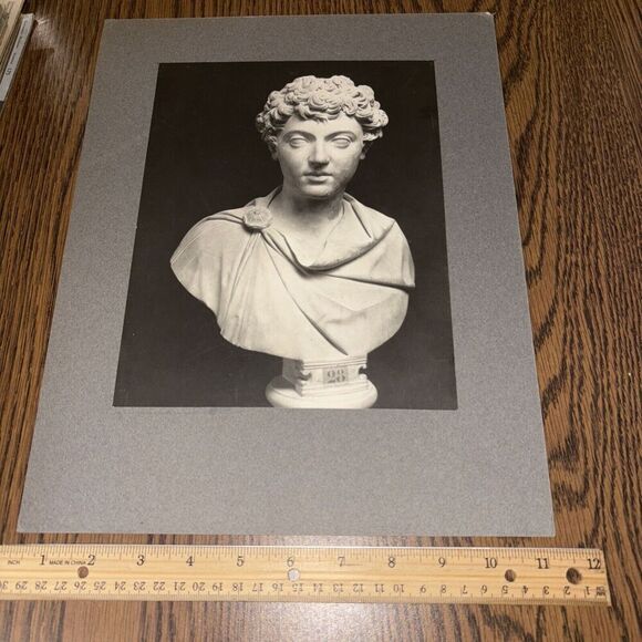 No Brand | Art | Vintage Childbust Of Marcus Aurelius Mounted Roman ...
